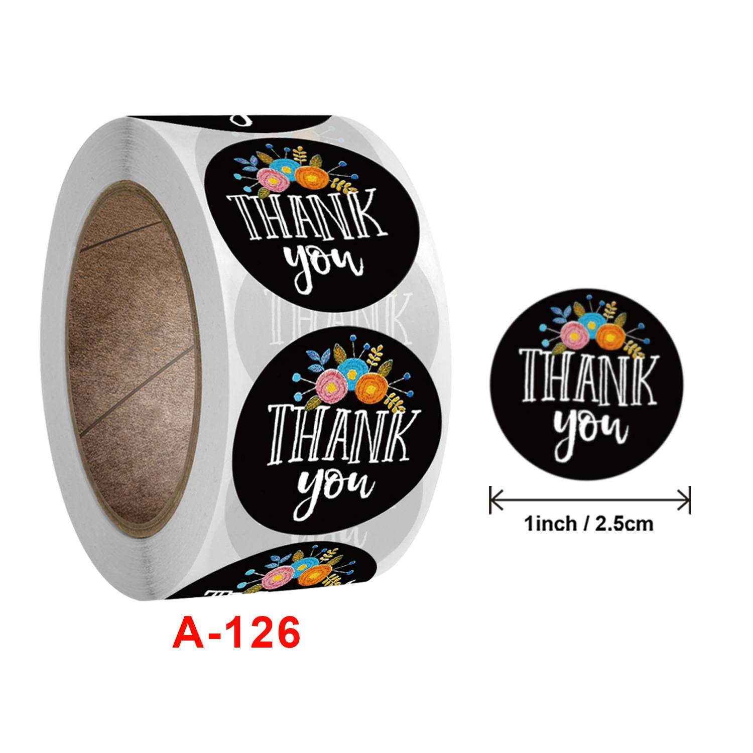 READY STOCK - [500PC] THANK YOU/BIRTHDAY STICKER [2.5CM] [2]